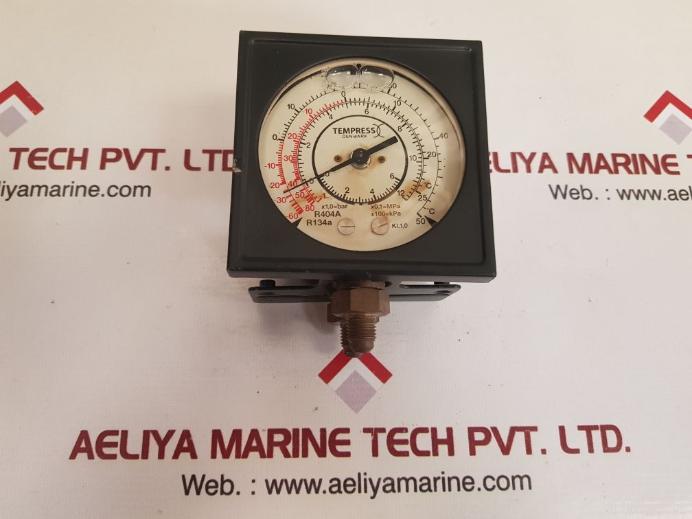 Tempress R404A/R134A Pressure Gauge M467650 0003 – Aeliya Marine