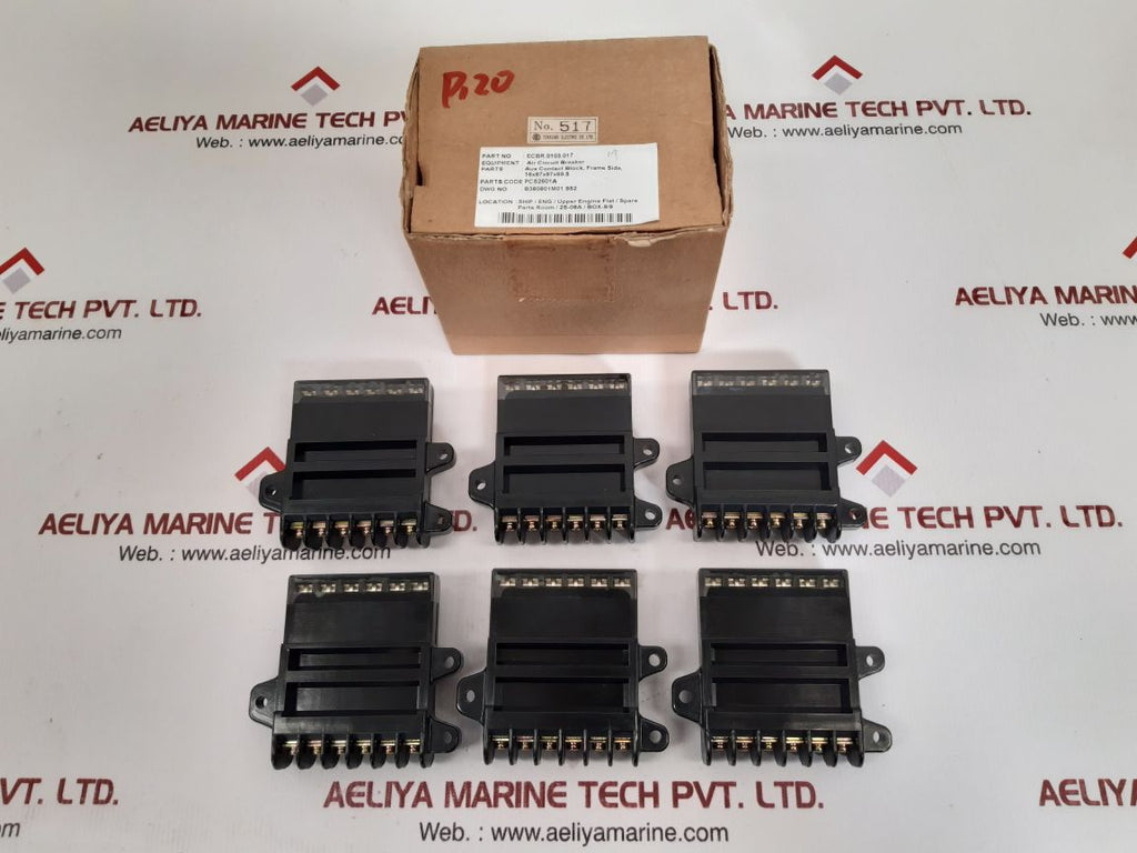 Terasaki Electric Ecbr.0103.017 Air Circuit Breaker Aux Contact Block ...