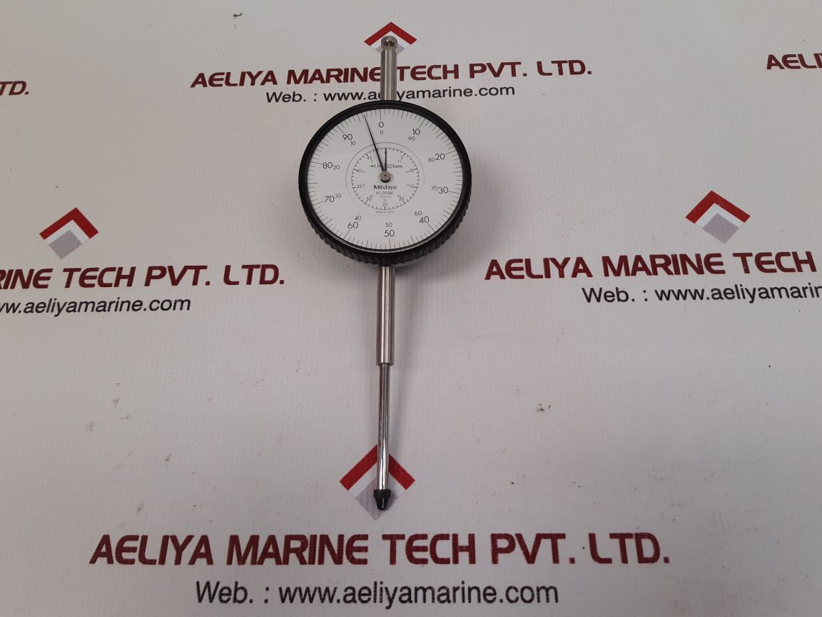 Mitutoyo 3058F Dial Indicator – 0.01mm Precision Gauge – Aeliya Marine