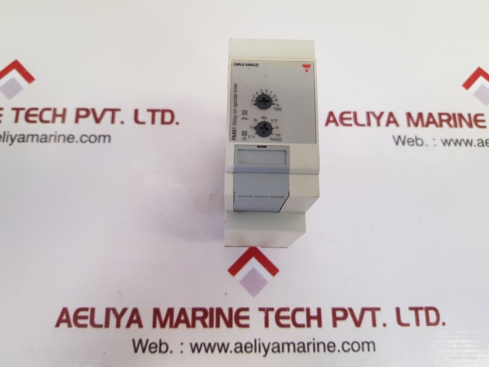 Carlo Gavazzi Paa01Dm24 Delay On Operate Timer Ip 20 – Aeliya Marine