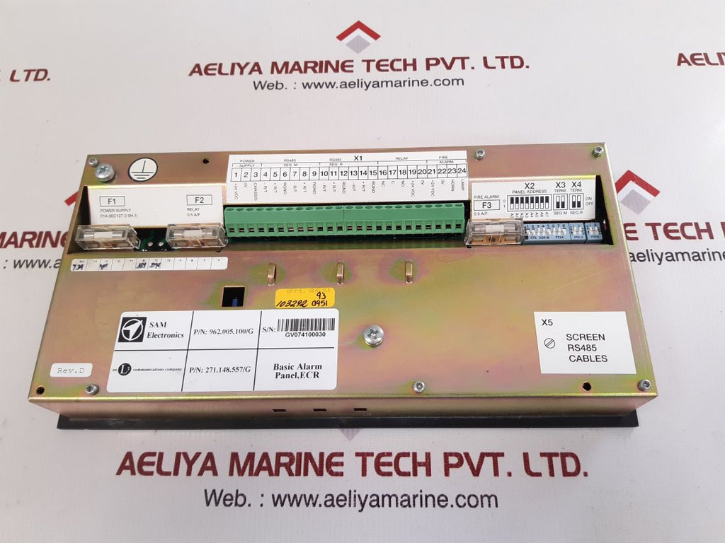 Lyngso Marine Ums 2100 Basic Alarm Panel 962.005.100 – Aeliya Marine