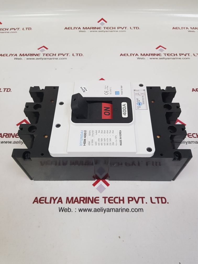 Hyundai hgm 400s molded case circuit breaker – Aeliya Marine