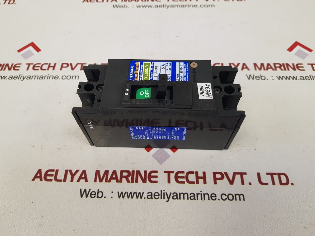 Terasaki xe50nb 2-pole circuit breaker 5a – Aeliya Marine