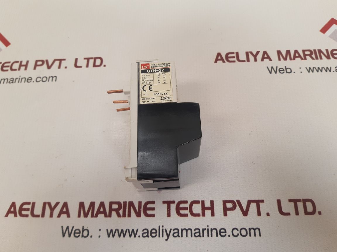 Ls Meta Mec Gth-22 Thermal Overload Relay New – Aeliya Marine