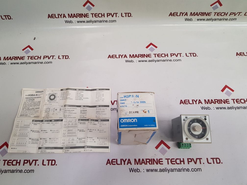 Omron H3Ba-n Solid-state Timer 1.2S-300H 110Vac – Aeliya Marine