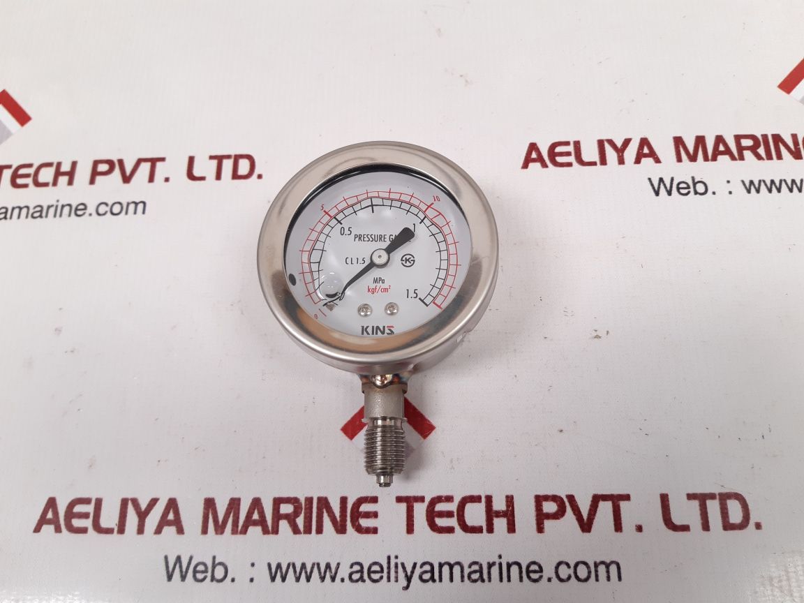 Konics Instrument Ss-3071 Pressure Gauge – Aeliya Marine