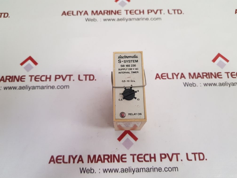 Electromatic SB 165 230 Interval Timer with Base – Aeliya Marine