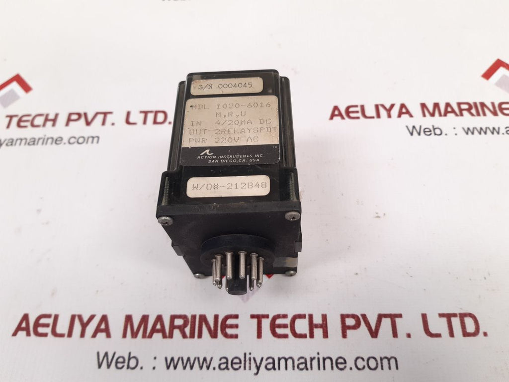 Action Instruments 1020-6016 Limit Alarm Relay 220Vac – Aeliya Marine