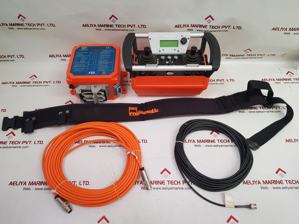 Hbc-radiomatic Fse 727 Radio Receiver+Spectrum 3 Crane Remote Control ...