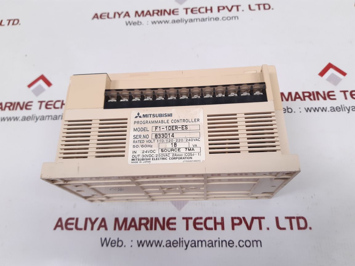Mitsubishi F1-10Er-es Programmable Controller 24Vdc 50/60Hz – Aeliya Marine