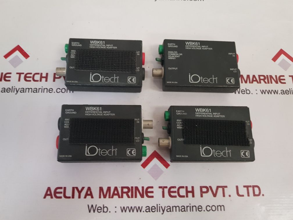 IOTECH WBK61 High-Voltage Adapter – Aeliya Marine