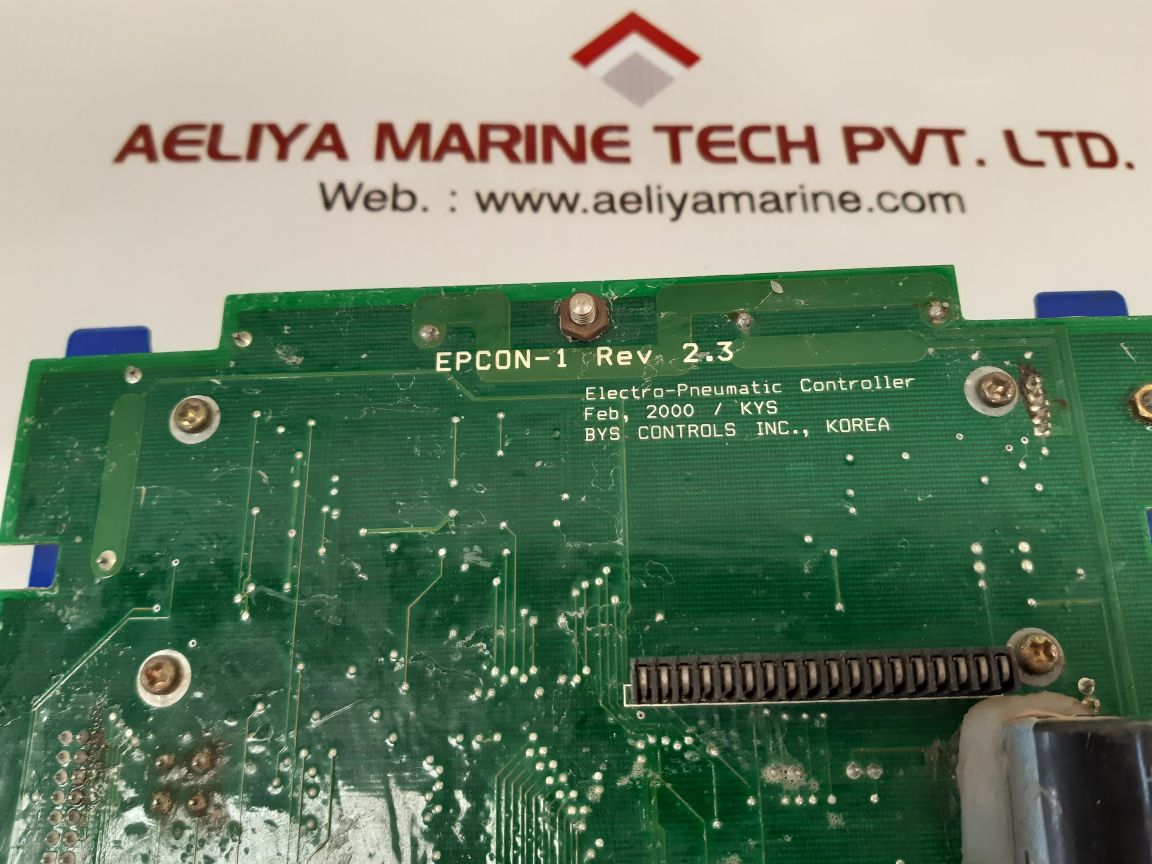 Bys Controls Epcon-1 Electro-pneumatic Controller Rev 2.3 – Aeliya Marine