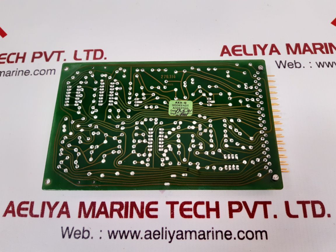 Axa Qsr-2 Pcb Card Used – Aeliya Marine Tech Pvt. Ltd.