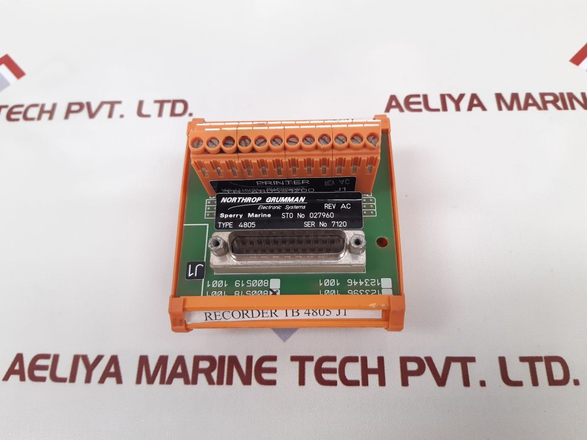 Northrop Grumman / Sperry Marine 4805 PLC Module – Aeliya Marine