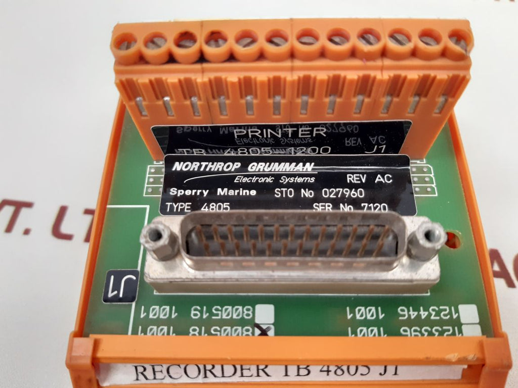 Northrop Grumman / Sperry Marine 4805 PLC Module – Aeliya Marine