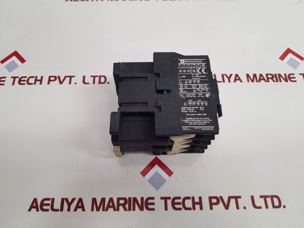 Telemecanique Lc1 D2510 Contactor – Aeliya Marine Tech Pvt. Ltd.