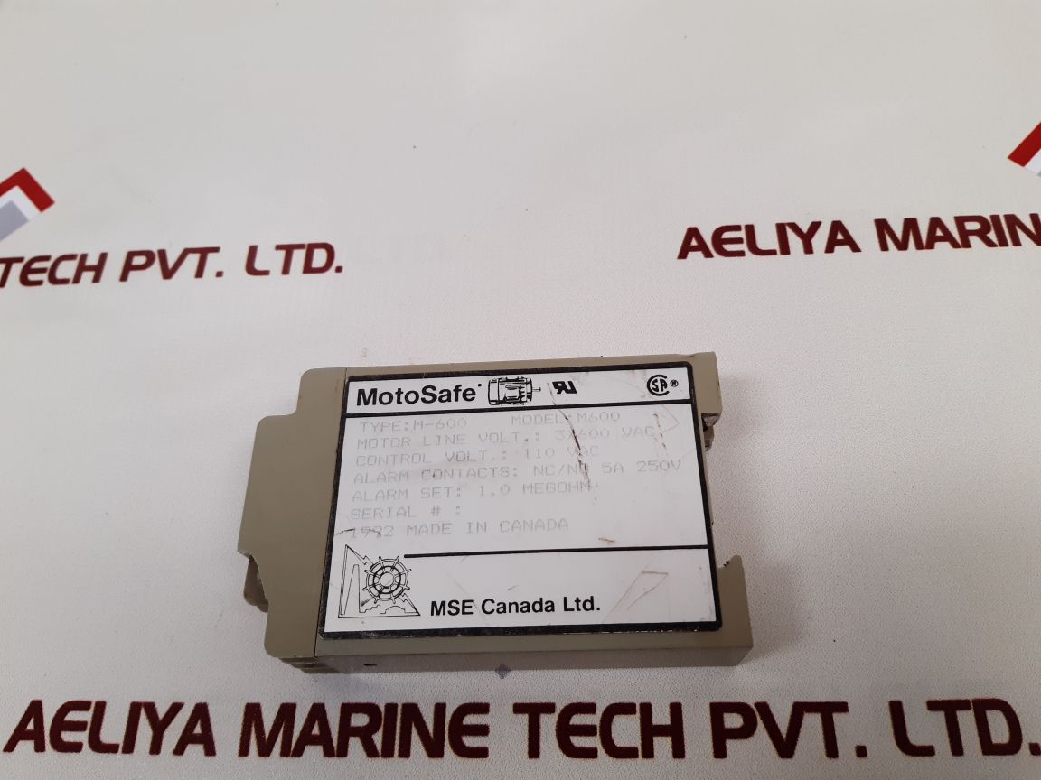 Mse Moto Safe M600 – Aeliya Marine
