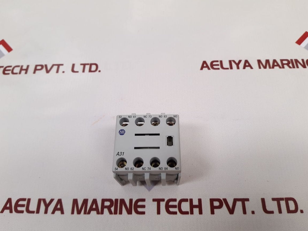 Allen-bradley 100-fa31 Auxiliary Contact Block – Aeliya Marine