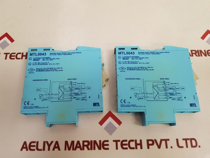 Measurement Technology Mtl5043 Repeater Power Supply – Aeliya Marine