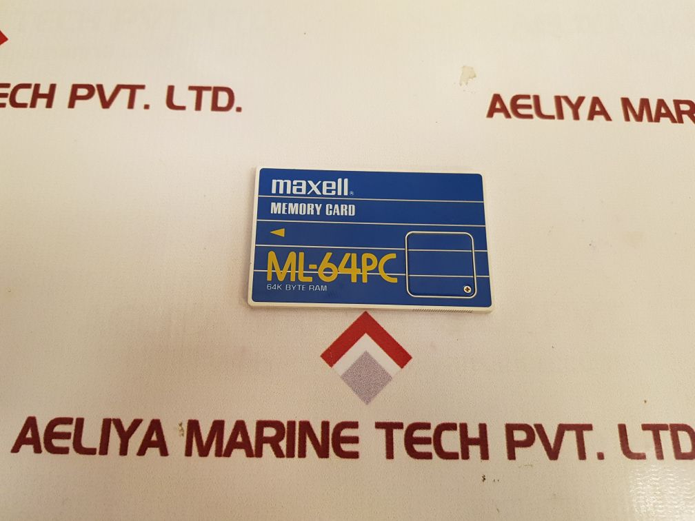 Maxell Ml-64Pc Flash Memory Card – Aeliya Marine