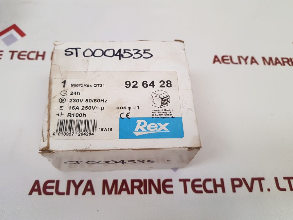 Legrand Micro Rex Qt31 Daily Time Switch – Aeliya Marine Tech Pvt. Ltd.