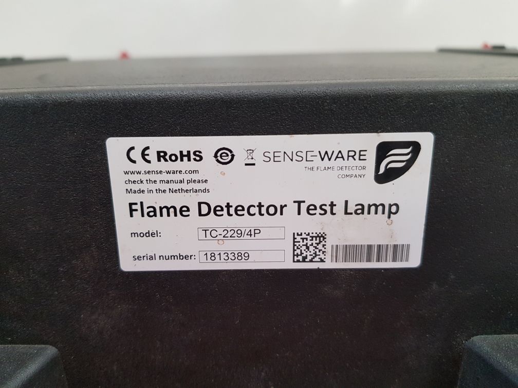 Sense-ware Tc-229/4P Flame Detector Test Lamp – Aeliya Marine