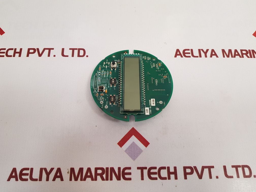 006272-001 Rev C Gas Detector Display Card – Aeliya Marine