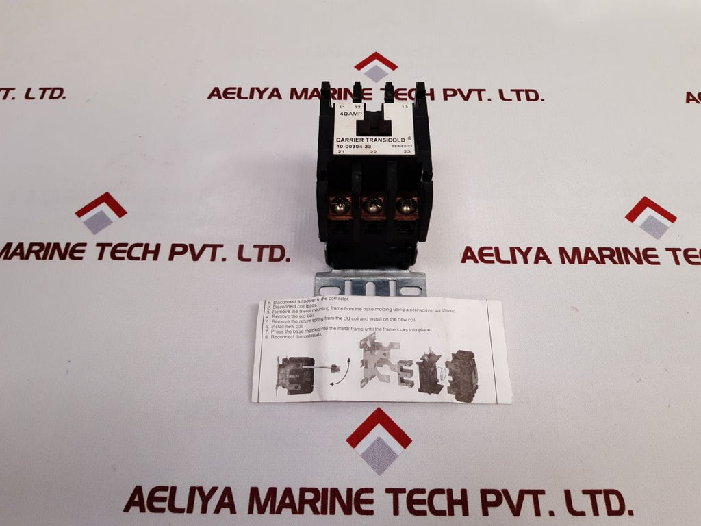 Carrier Transicold 10-00304-33 Contactor Used – Aeliya Marine Tech Pvt ...