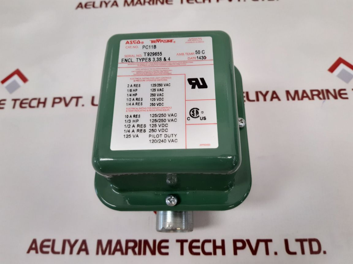 Asco Tri Point Pc11B Pressure Switch And Transducer Unit – Aeliya Marine