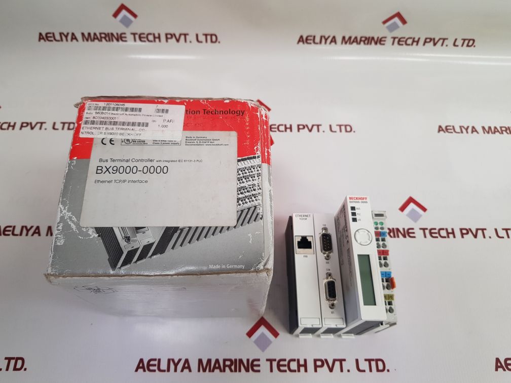 Beckhoff Bx9000-0000 Bus Terminal Controller – Aeliya Marine