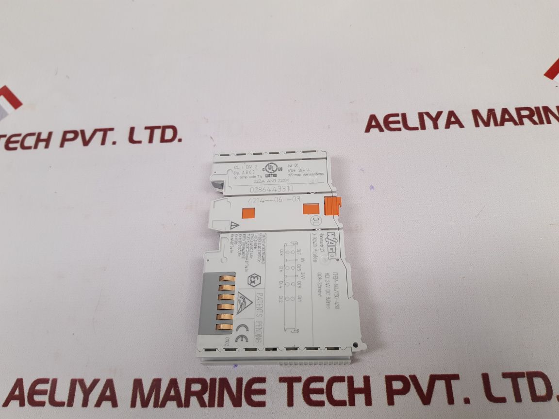 Wago 750-430 Digital Input Module – Aeliya Marine