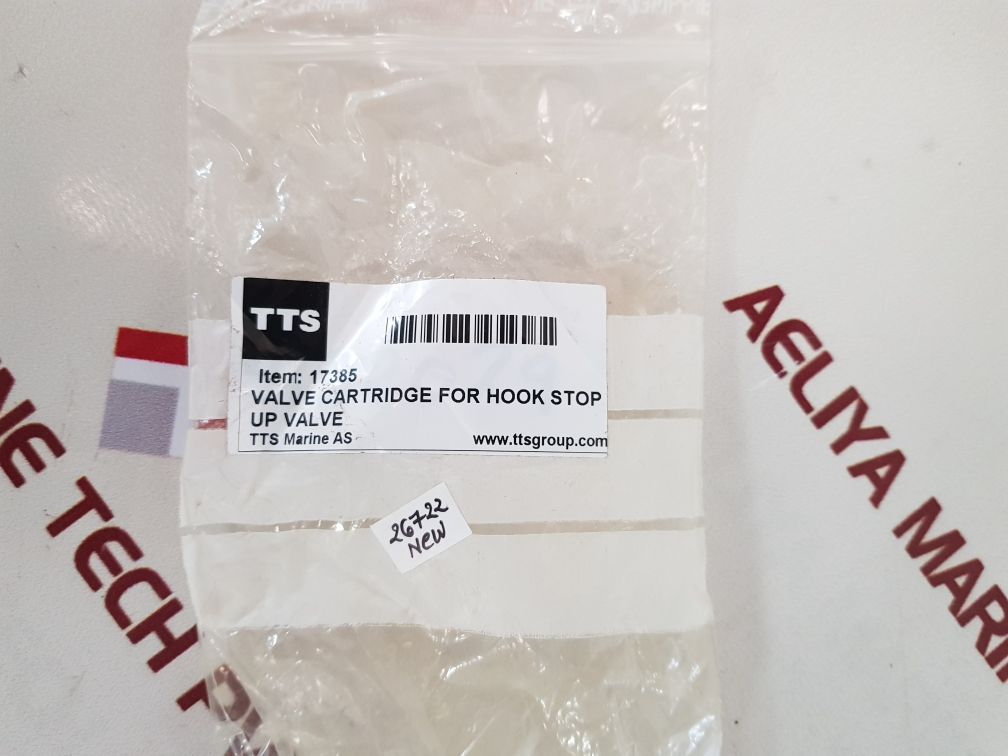 Tts 17385 valve cartridge for hook stop New – Aeliya Marine