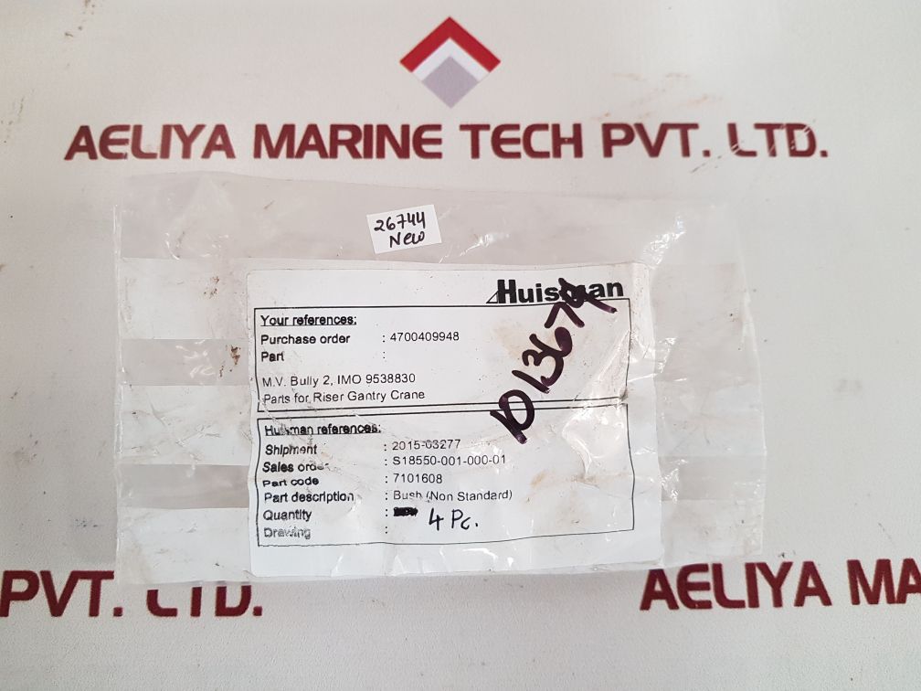 Huisman 7101608 bushing – Aeliya Marine