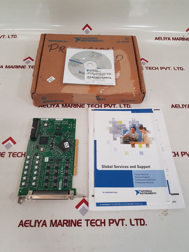 National ni pci-6528 digital i/o interface card – Aeliya Marine