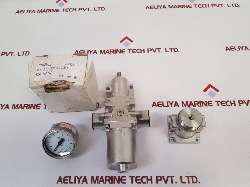 Bifold Mex 2 Pressure Gauge With Solenoid Valve – Aeliya Marine