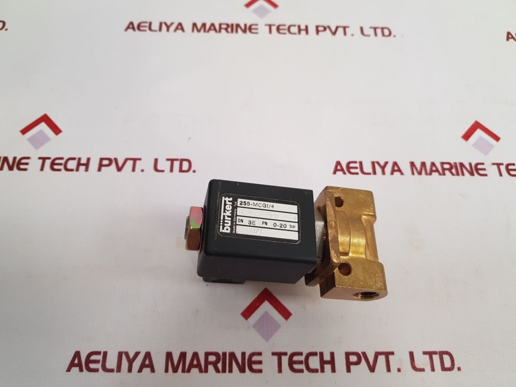 Burkert 255-mcg1/4 Solenoid Valve – Aeliya Marine
