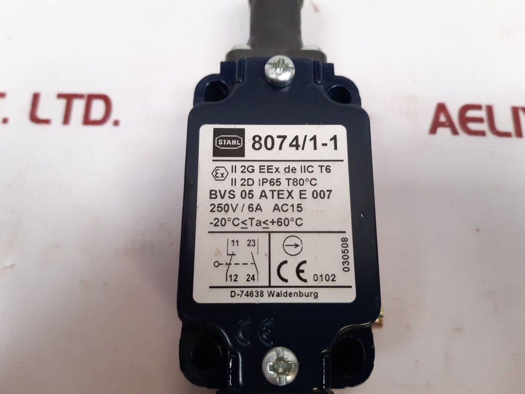 Stahl 8074/1-1 Safety Position Switch – Aeliya Marine