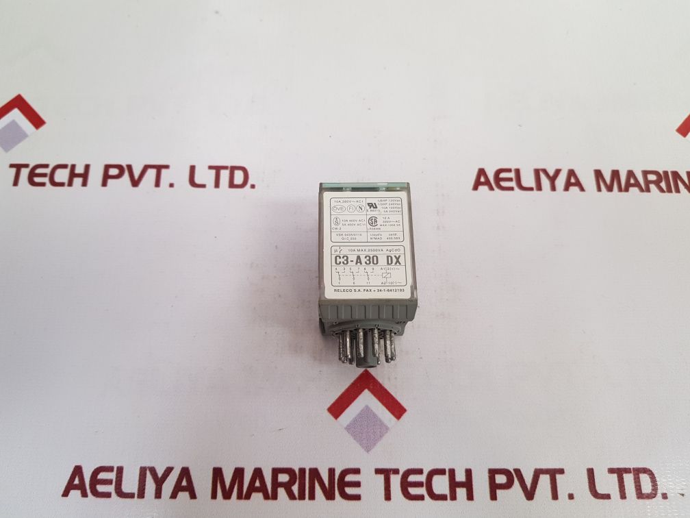 Releco C3-a30 Dx Series Mr-c Power Relay 10A 380V~Ac1 – Aeliya Marine