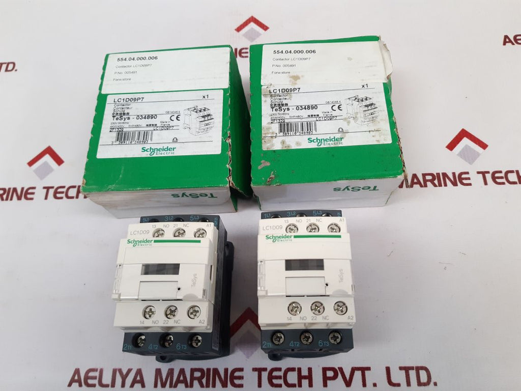 Schneider Electric/Telemecanique Lc1D09P7 Contactor Lc1D09 – Aeliya Marine