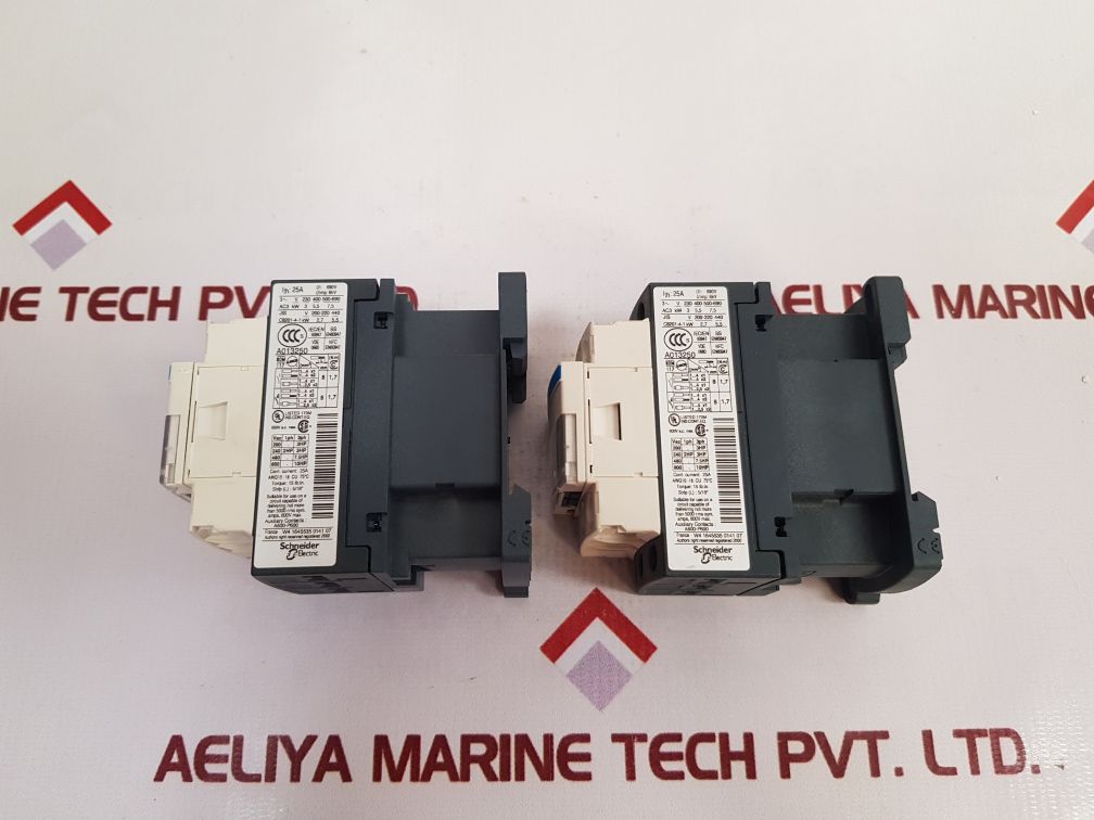 Schneider Electric Lc1D12 Contactor Relay Lc1D12P7 New – Aeliya Marine ...