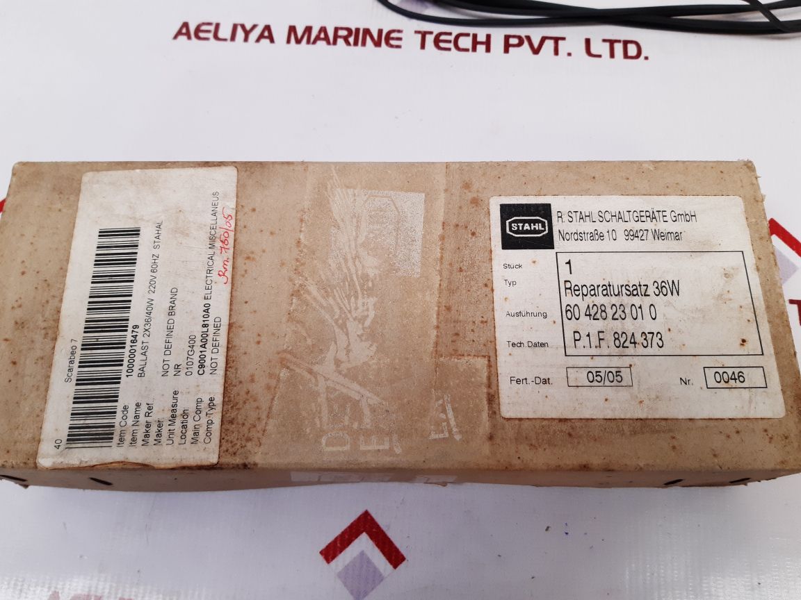 Stahl 6042/643-2 Ballast – Aeliya Marine