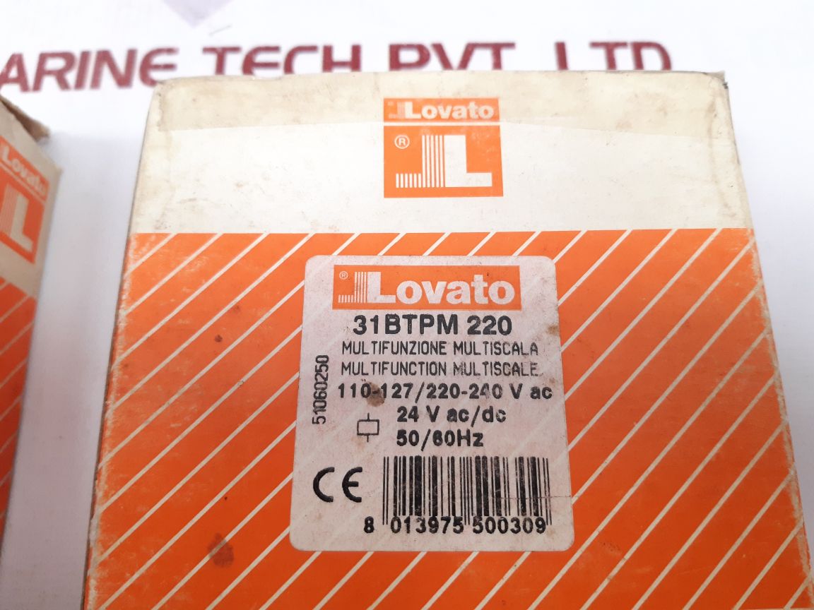 Lovato Btpm 220 Timer Relay – Aeliya Marine Tech Pvt. Ltd.