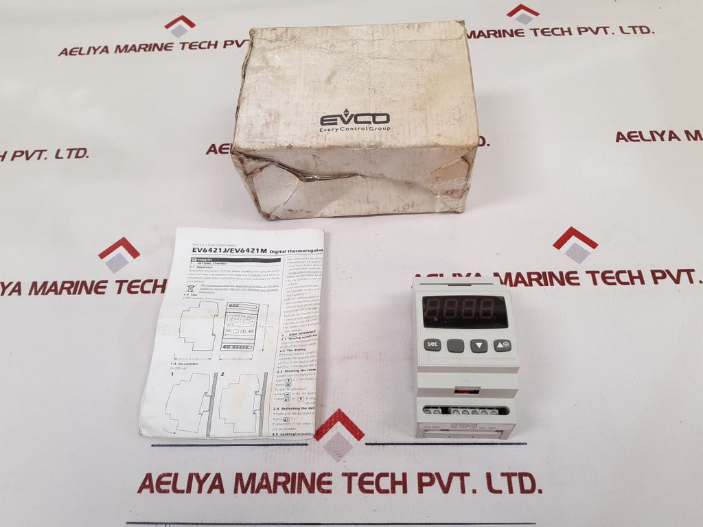 Evco Ev6421M7Vhbs Digital Thermoregulator – Aeliya Marine