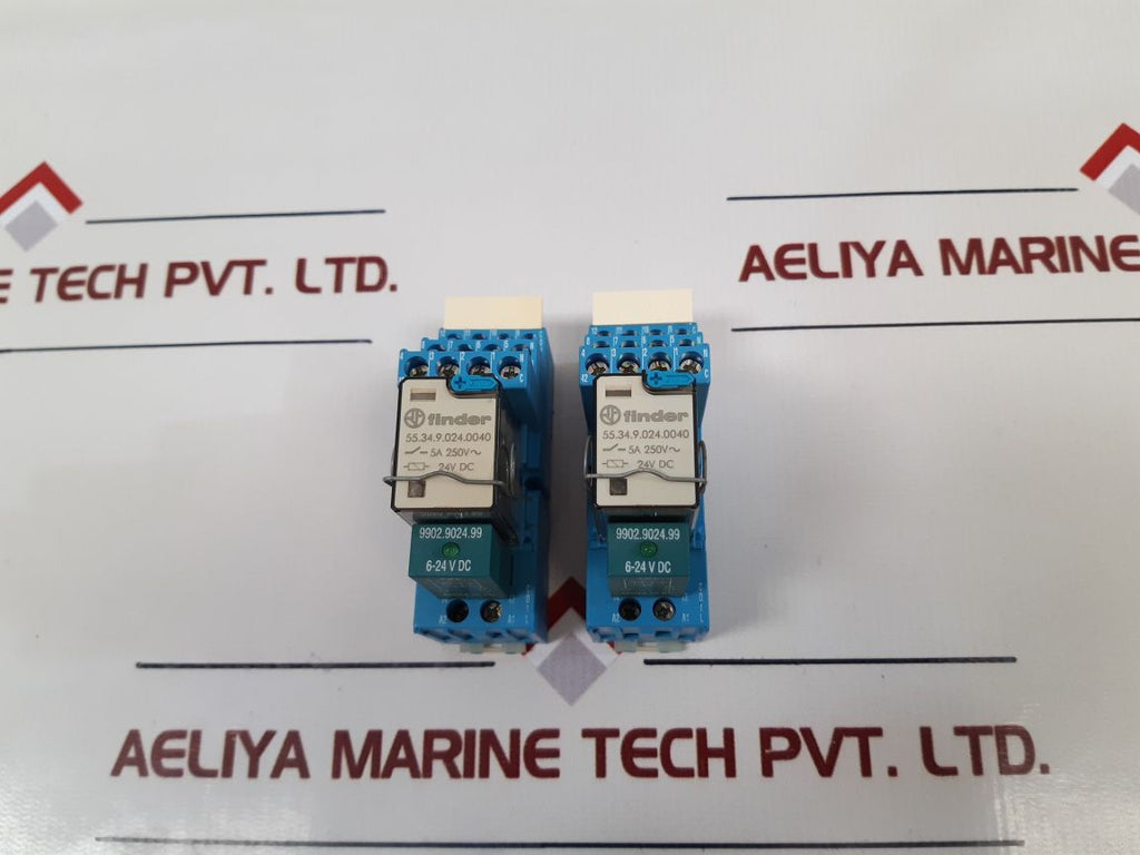 Finder 55.34.9.024.0040 Relay With Socket – Aeliya Marine
