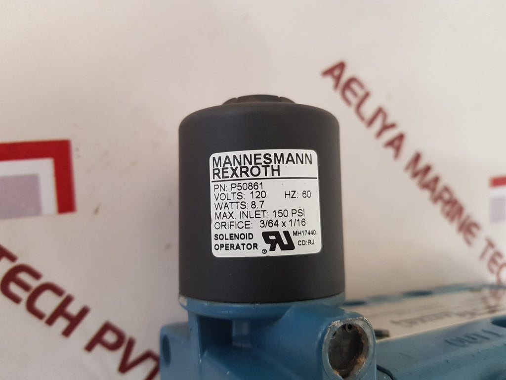 Rexroth Pt34106-8500 Pneumatic Solenoid Valve – Aeliya Marine