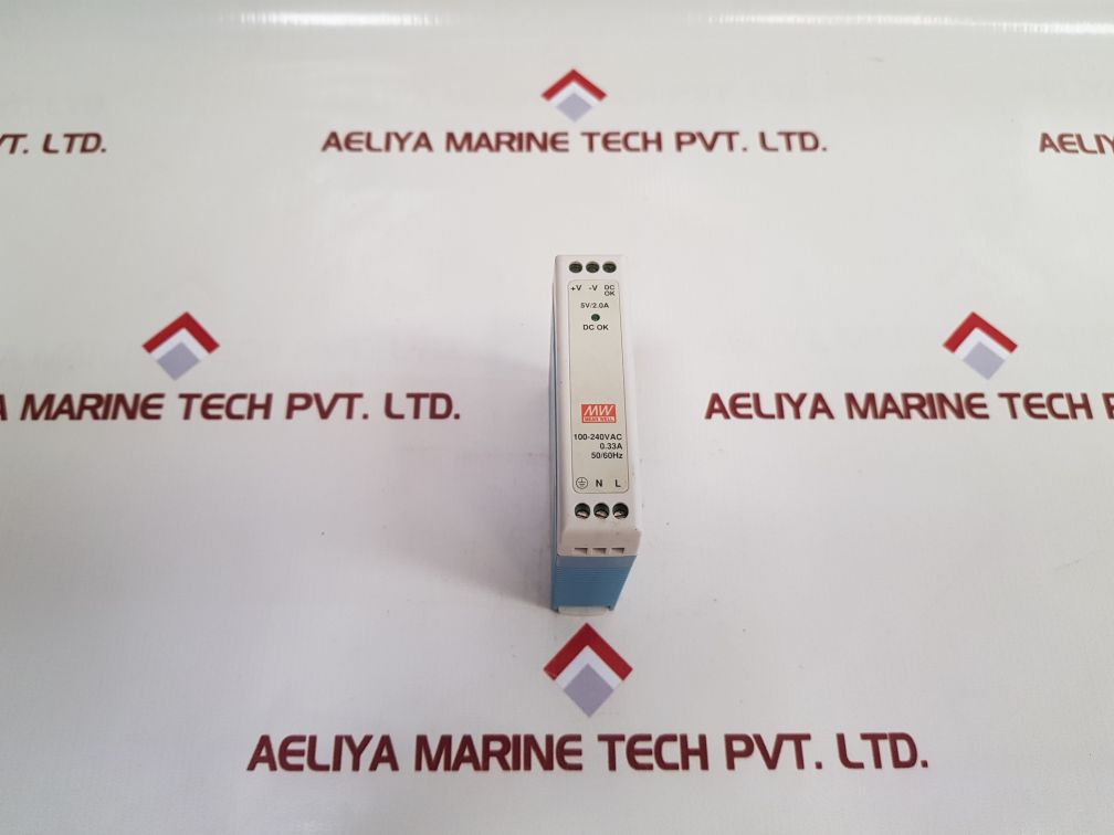 Mean Well Mdr-10-5 Din Rail Power Supply – Aeliya Marine Tech Pvt. Ltd.