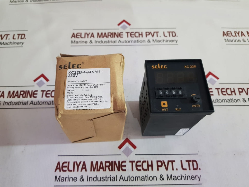 Selec xc 22b digit preset counter xc22b-4-ar-m1 – Aeliya Marine