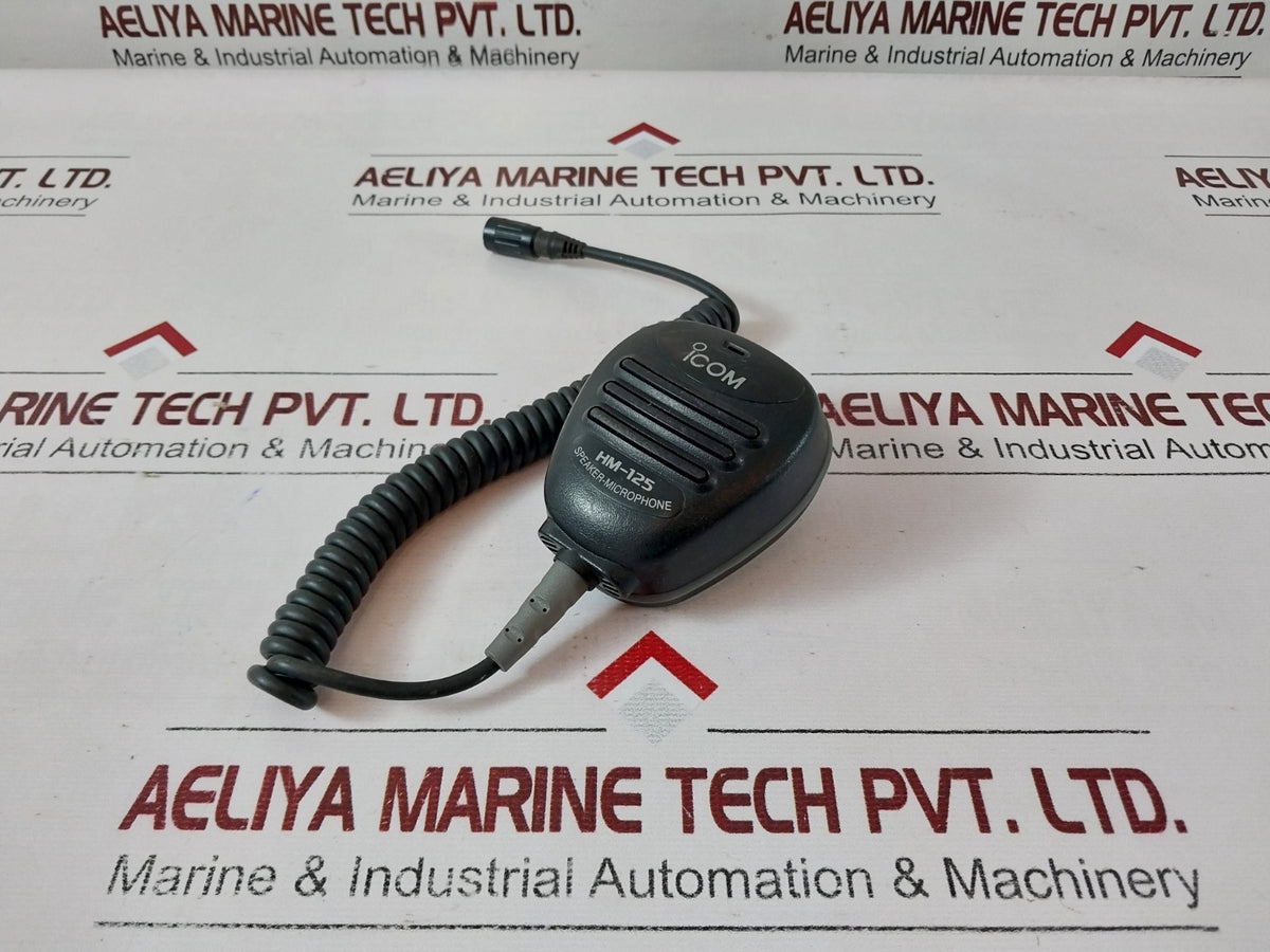 Icom Hm-125 Speaker-microphone – Aeliya Marine
