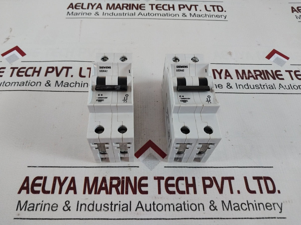 Siemens 5Sx42 C4 Circuit Breaker ~240/415V – Aeliya Marine