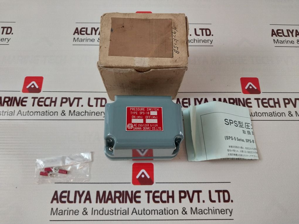 Sanwa Denki Sps-18 Pressure Switch Sps-18 Series – Aeliya Marine